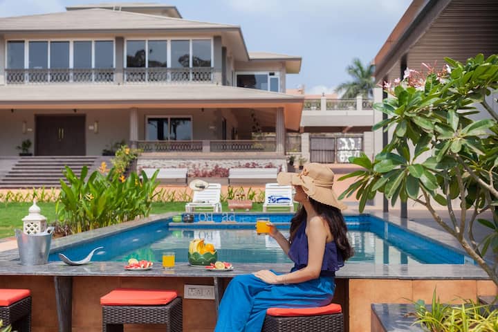 The Cincin Villa - 6bhk W/private Pool/pool Table - Lonavala