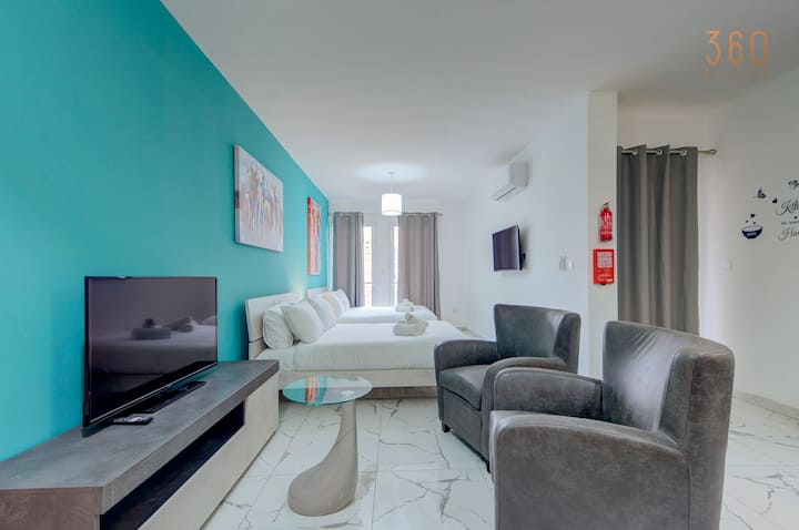 Cosy 1br Home With Full Amenities In Central Gzira - Málta