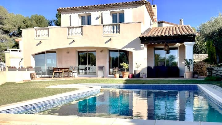 Villa 3 Chambres Avec Piscine Et Climatisation - Martigues
