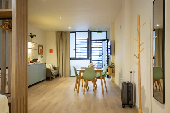 Apartamento Moderno Con Jardín - Valencia