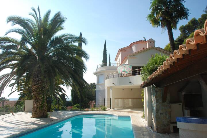 Villa Clim. Vue Mer 5 Ch. 9 Pers - La Garde