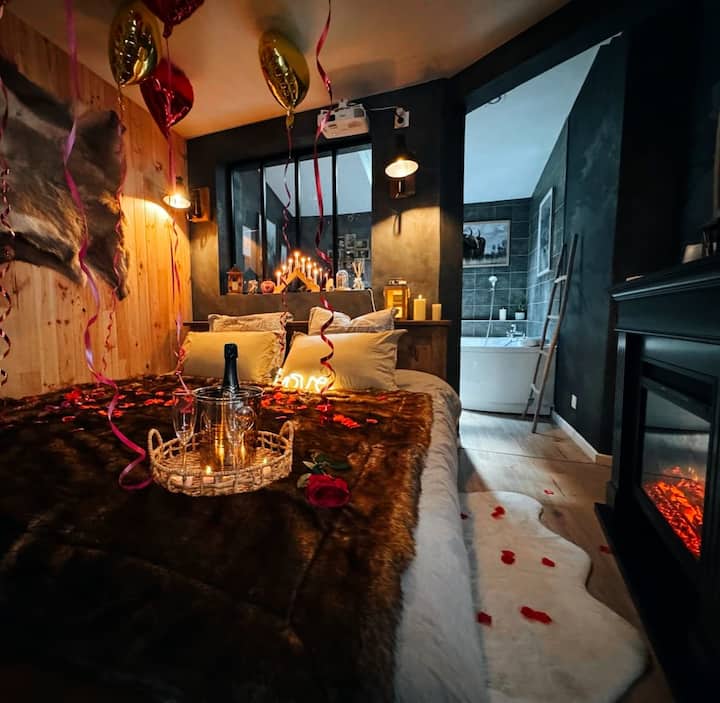 Le Chalet Magique Et Romantique, Enjoy Your Life - Bourgoin-Jallieu