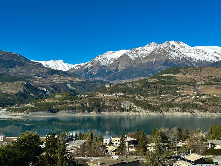 Vue Lac ÉPoustouflante – À 5 Min Du Rivage - Savines-le-Lac