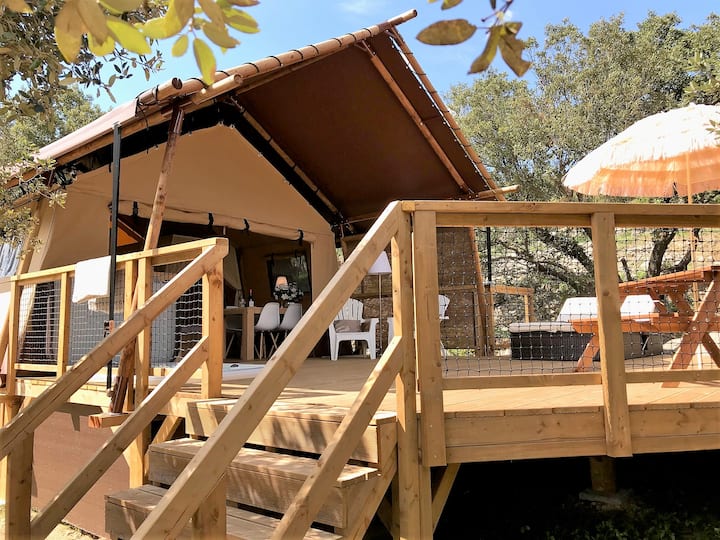 Aux Quatrefeuilles D'oc - Mimosa Lodge - Lodève