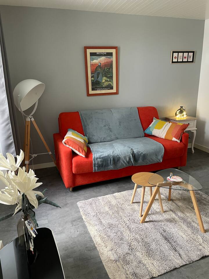 Au Pied De La Plage, Duplex 3 Chambres - Douarnenez