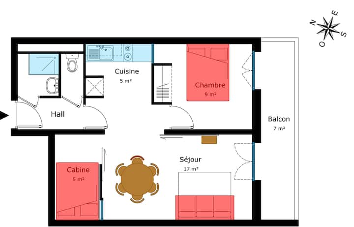 Appartement 6 Personnes Aussois - Aussois