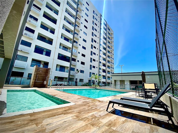 Apto Vista Aruana C/ Garagem A 5km Do Aeroporto - Aracaju