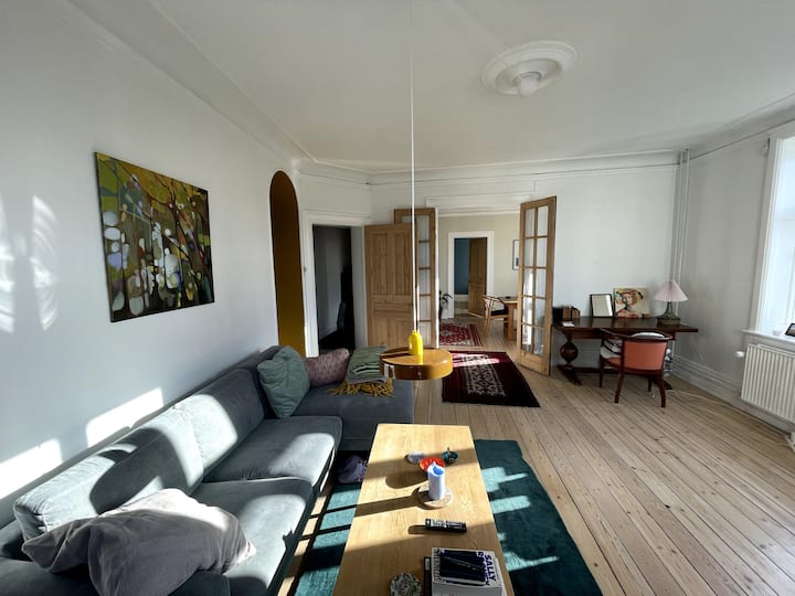 Charming & Spacious Flat In Trendy Nørrebro - Copenhague