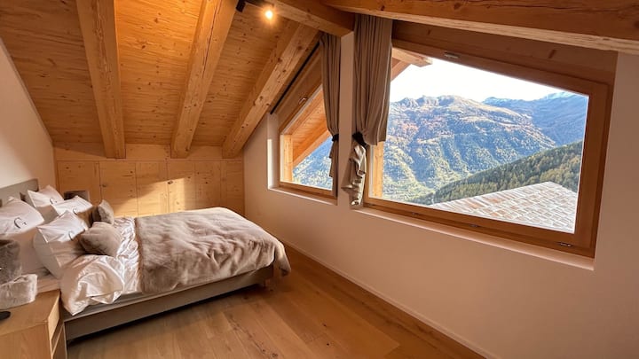 Duplex-chaletwohnung An Der Skipiste - Grimentz