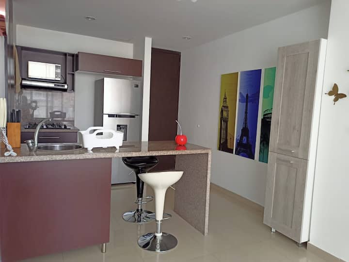 Cozy And Modern 2 Bedroom Flat In The Best Zone - Barranquilla