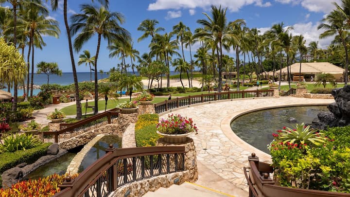 Gorgeous Beachfront Koolina Resort+amenities. 1br - Kapolei, HI