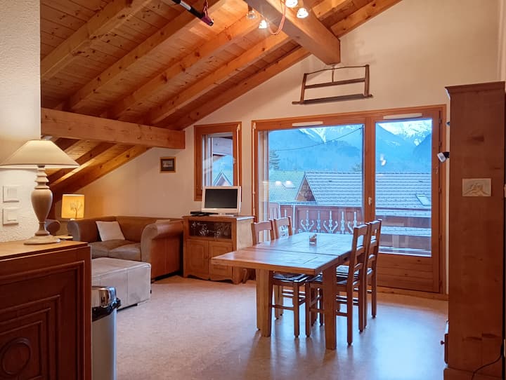Beau T4 Avec Vue Près Du Centre - Samoëns