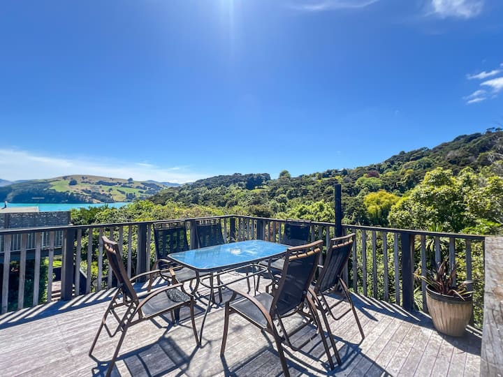 Classic Kiwi Bach With A View. 5min Walk To Shops - Akaroa