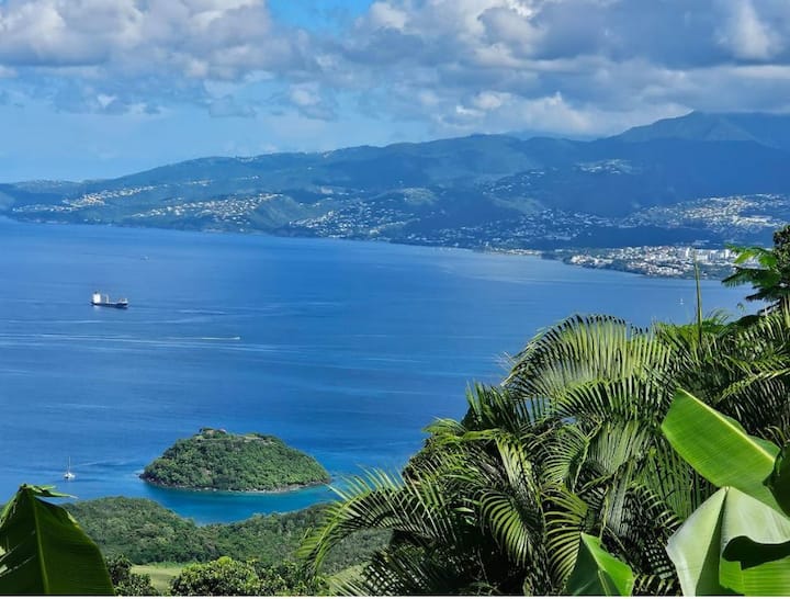 Lodge Orchidée – Jacuzzi Piscine & Vue Mer 4* - Martinique