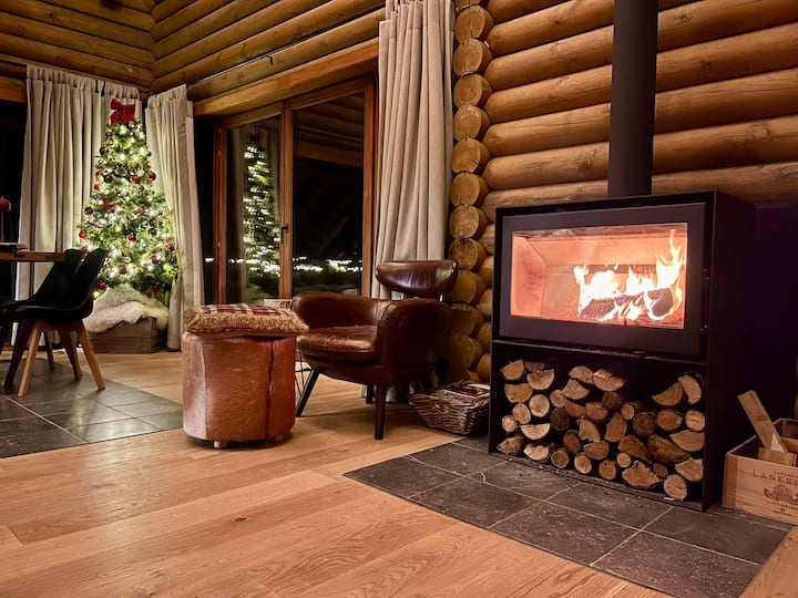 The Loghouse - Chalet à Beffe Dans La Nature. - Belgique