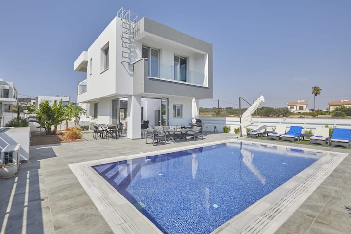 Protaras Pearl Villa Ekaterina 3 Bdrm - Protaras