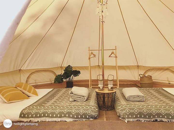 Tente Nomade Chic Et Confortable - Saint-Cirq-Lapopie
