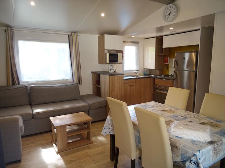 Mobil-home Climatisé 6pers, Camping 4 éToiles - Saint-Jean-de-Monts