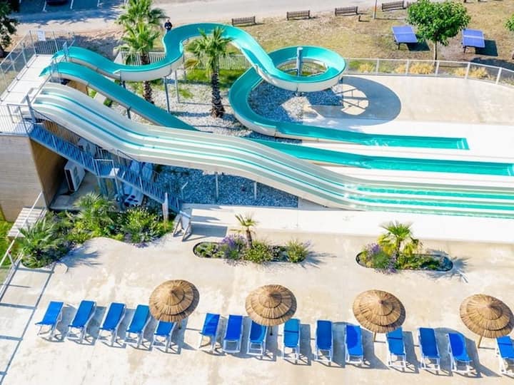 Mobil Home La Dune Camping 4* - Contis-Plage