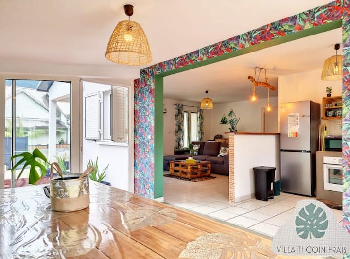Villa Ti Coin Frais 
Meublé Tourisme 3 Etoiles - La Réunion