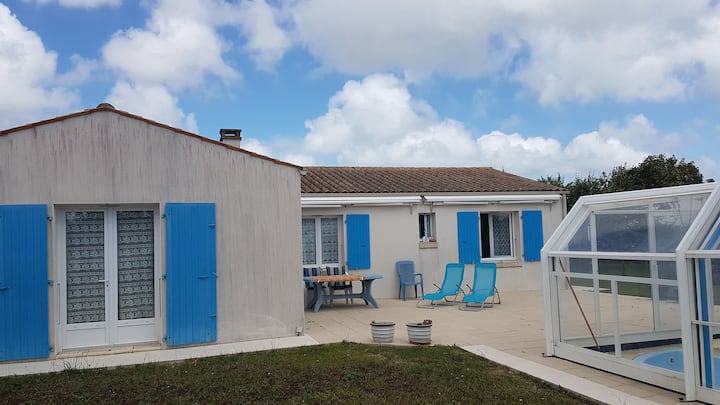 Maison Oléronaise Avec 10 Vélos - Saint-Georges-d'Oléron