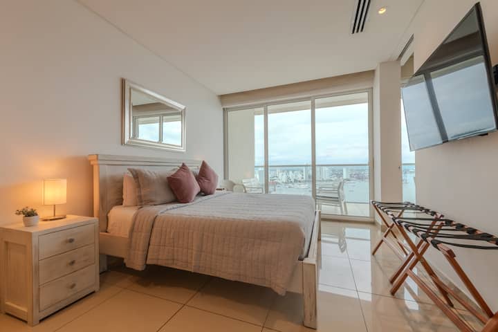 ¡Espectacular Apto En H2 Piso 20! - Cartagena das Índias