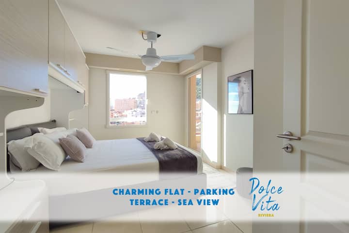 Monaco 4 Pers Parcheggio Terrazza Vista Mare - Montecarlo, Mónaco