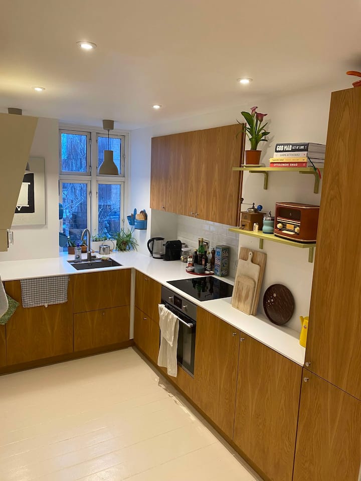 Cozy & Spacious Apt. Nørrebro St - Copenhagen