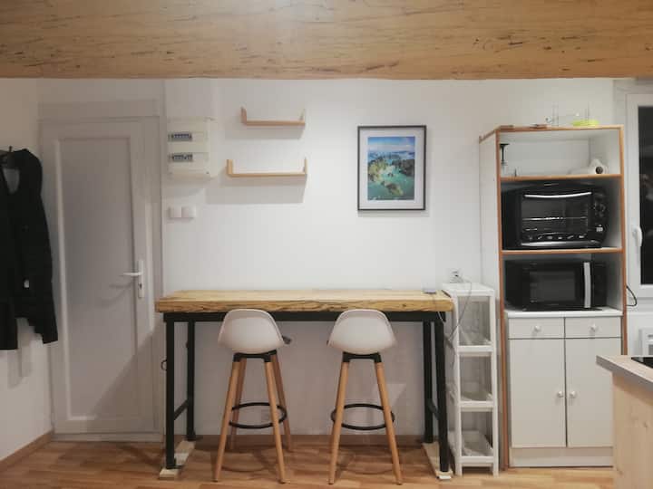 Studio Calme Centre-ville Neuf - 佩皮尼昂