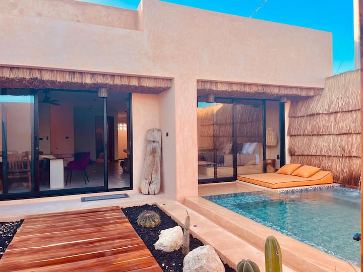 Casa Kensho - Albercas Privadas Y Tranquilidad - Yucatán
