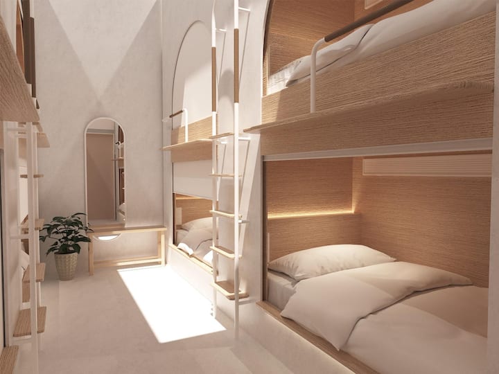 Literal Hotel (Cama En Habitación De 8) - Málaga, Spagna