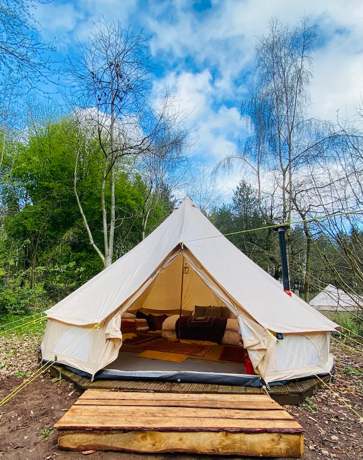 Tawny Bell, Sleeps 5, Secluded Woodland Setting - Herefordshire