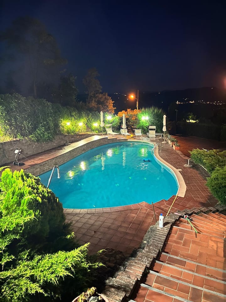Flat In Villa Alida With Pool - Acqui Terme