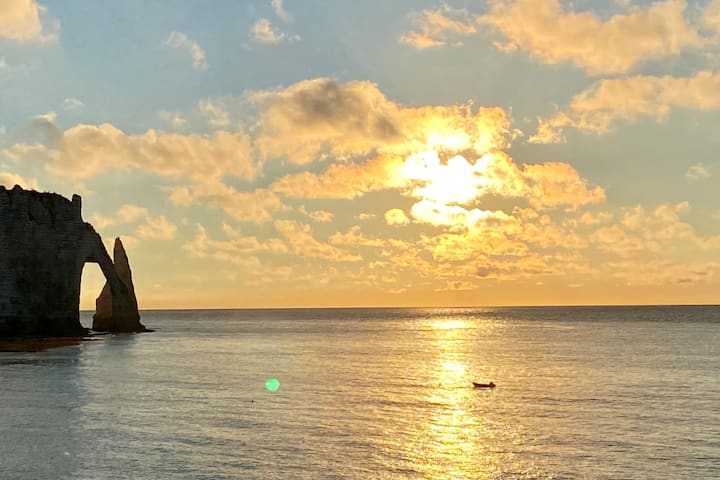 Appartement Vue Mer Panoramique - Étretat