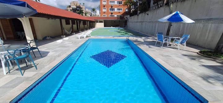 Casa Piscina Aquecida E Quadra - Guarujá