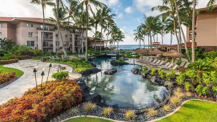 Luxury 2br @ Marriott's Waiohai Beach Club - Kauai, HI