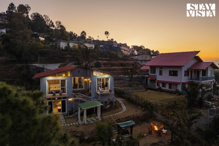 Stayvista At Pleasance Villa W/ Bbq & Bonfire - Ranikhet