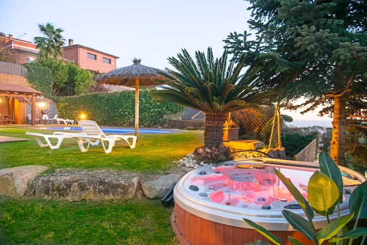 Casa Con Jacuzzi Muy Cerca Barcelona - Caldes d'Estrac