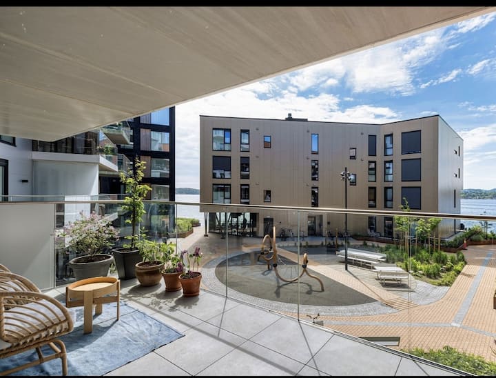 Nyere Leilighet I Kanalbyen Med Gratis Parkering - Kristiansand