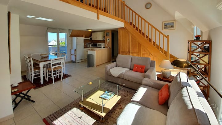 Duplex Villa Pors Pol - Vue Mer - Carantec