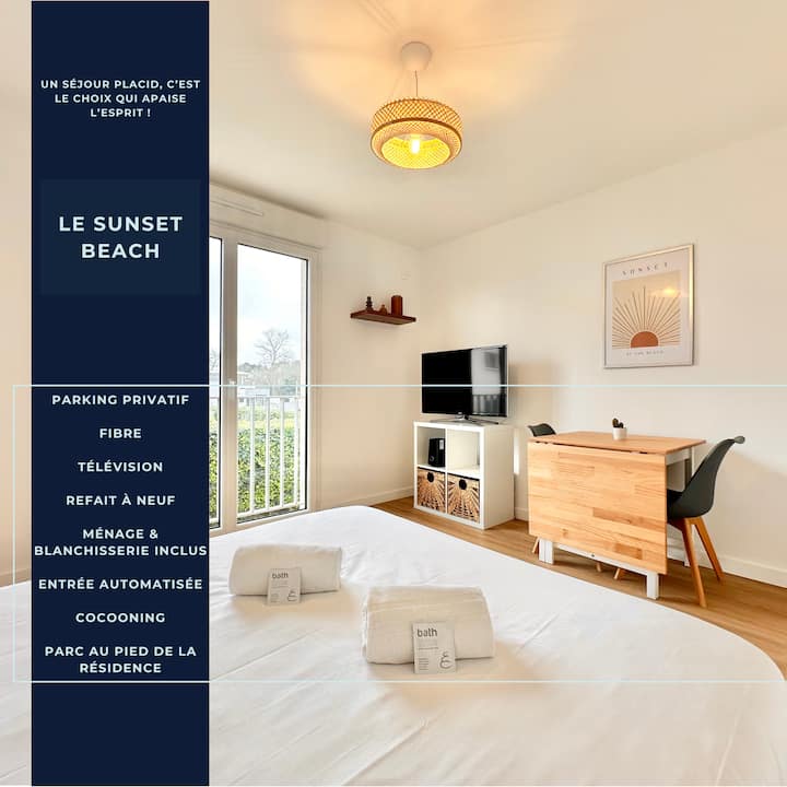 Le Sunset Beach - Parking - Fibre - Parc - Centre - Mont-de-Marsan
