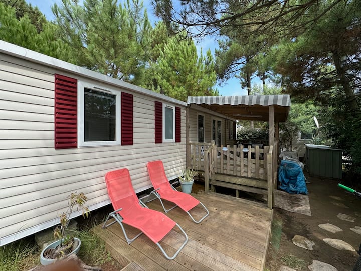 Mobile Home 3 Chbres 36m2 8 Pers - Les Mathes