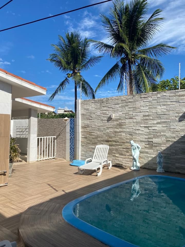 Casa A 50m Da Praia Com Piscina! - Maceió