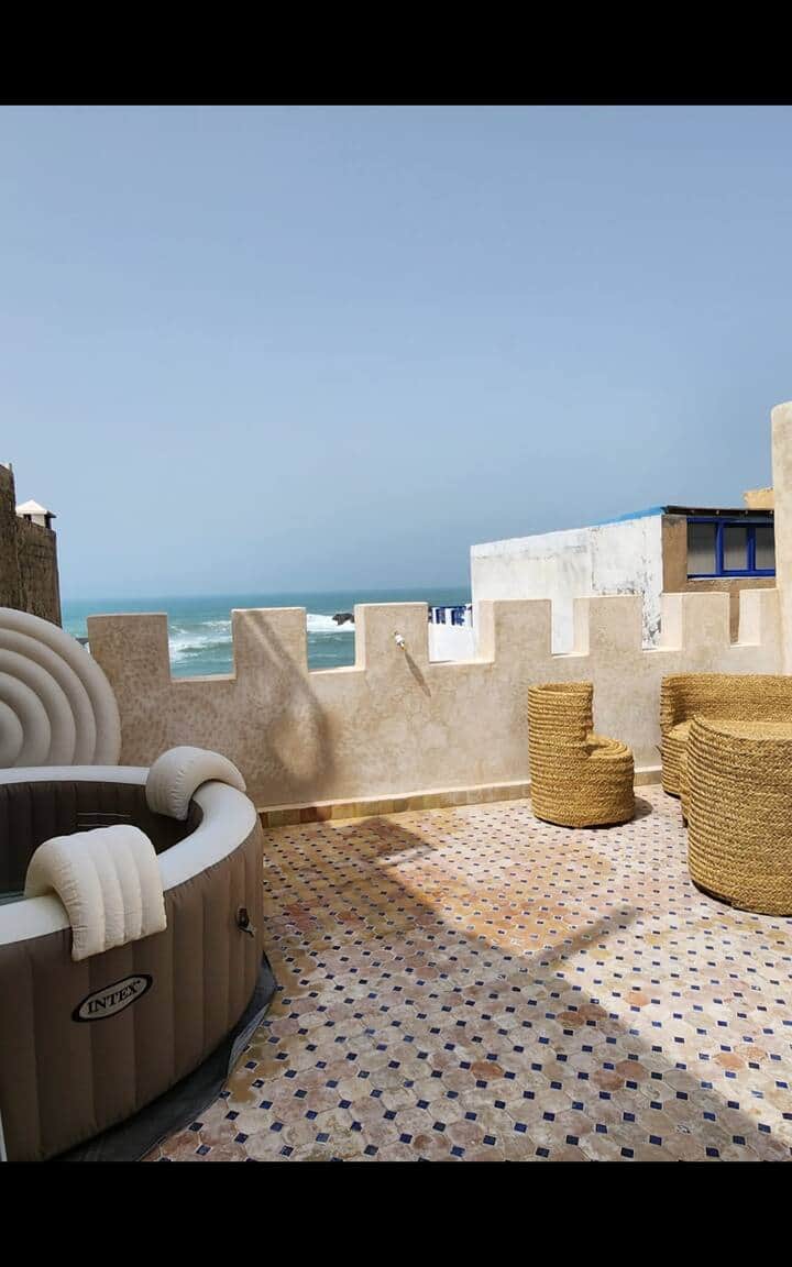Autentisk Riad - Spa & Havudsigt - Essaouira