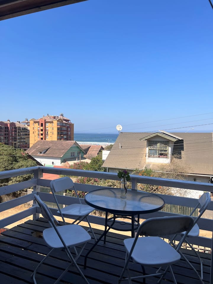 Casa 2 Pisos A Pasos De La Playa A 1:30hrs Stgo. - El Tabo