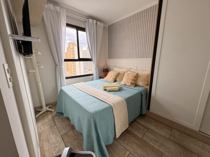 Apê Da Nara | Garagem Academia Terraço Panorâmico - Curitiba