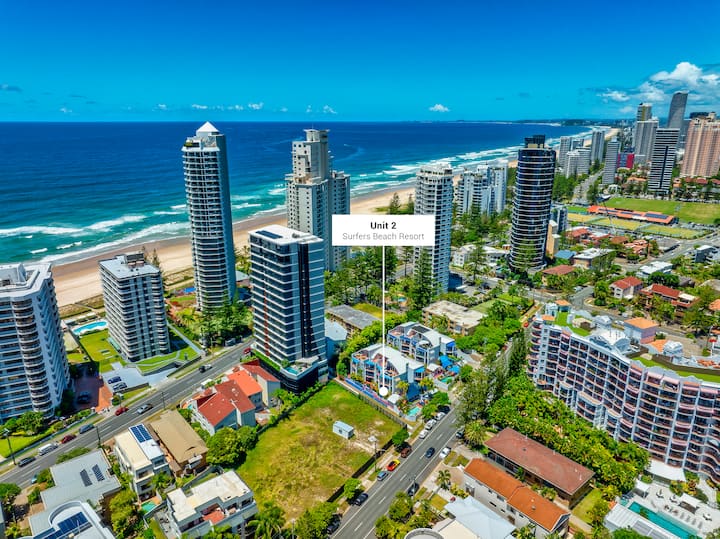 Coastline Escape Renovated Unit - Quiet Area - Broadbeach