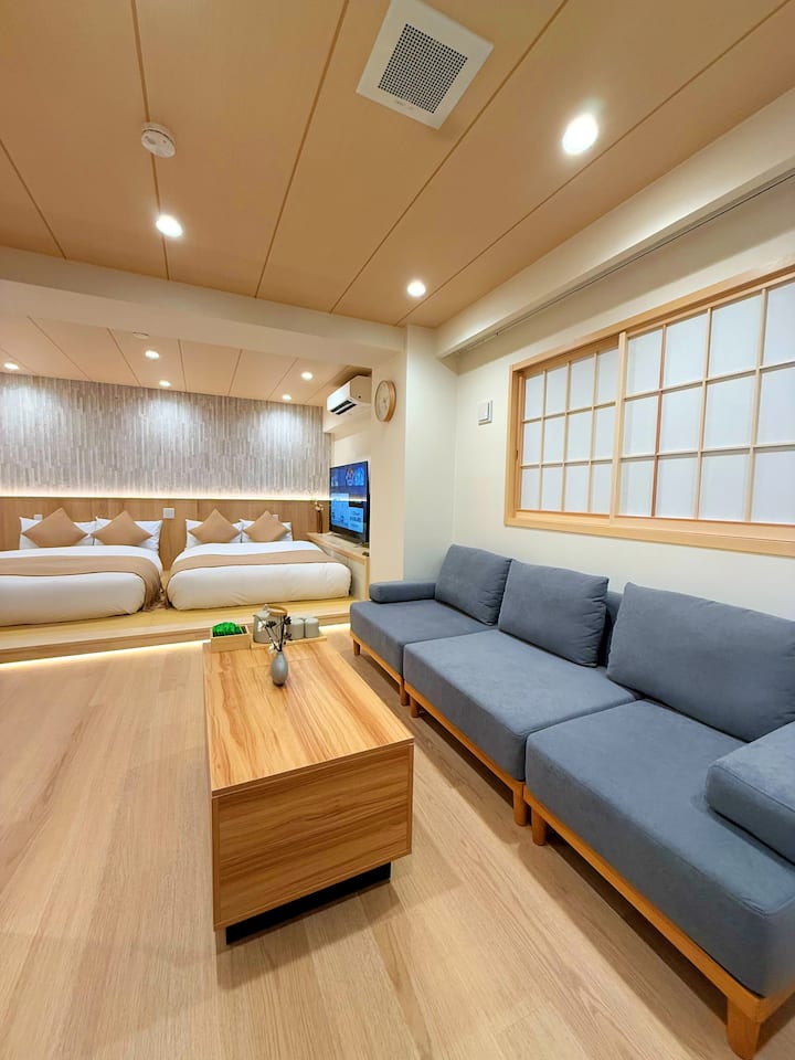 秋叶原浅草桥民宿/地铁站步行1分/成田羽田机场直达/浅草秋叶原银座押上直达/101大日式客房 - Ueno