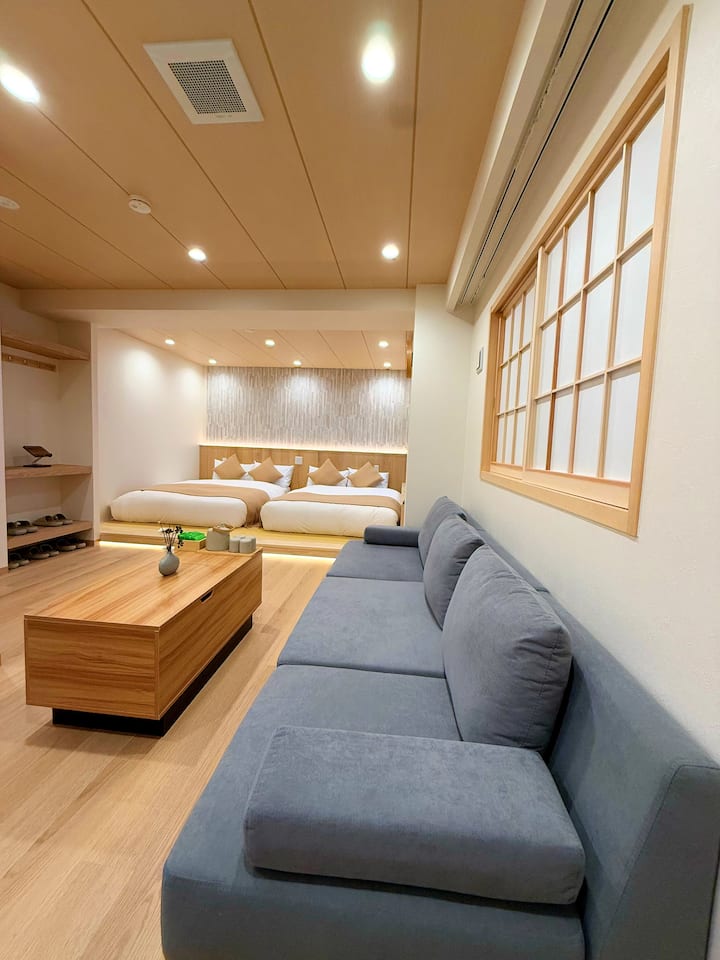 秋叶原浅草桥民宿/地铁站步行1分/成田羽田机场直达/浅草秋叶原银座押上直达/101大日式客房 - Ueno