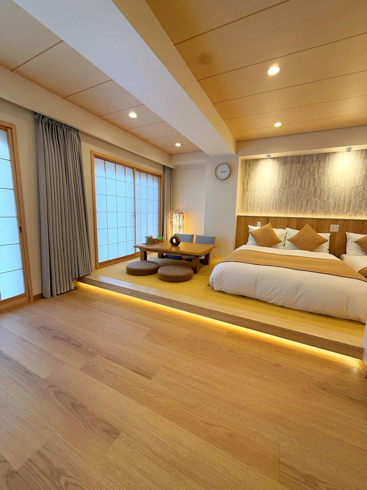 秋叶原浅草桥民宿/地铁站步行1分/成田羽田机场直达/浅草秋叶原银座押上直达/401大日式客房 - Ginza